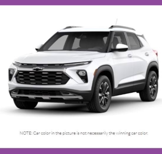 New Chevrolet Trailblazer – or – $20,000 Cash Option