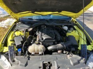 2021 Grabber Yellow Mustang Convertible