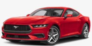 2025 Race Red Ford Mustang EcoBoost Fastback